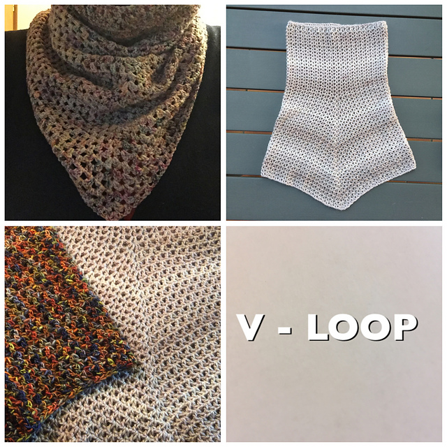 Ravelry: Der V-Loop pattern by Susanne Shahin
