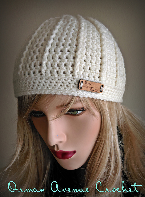 Ravelry: Fitted Ribbed Toque Beanie pattern by Orman Avenue Crochet