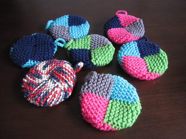 Ravelry: #36～#40 colorful otedama pattern by Darumaings