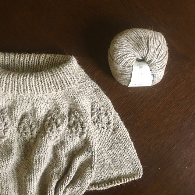 Ravelry: oshiruko's Macrame Motif Sweater / test