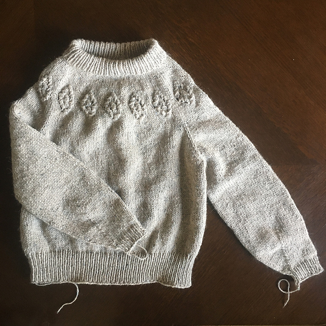 Ravelry: oshiruko's Macrame Motif Sweater / test
