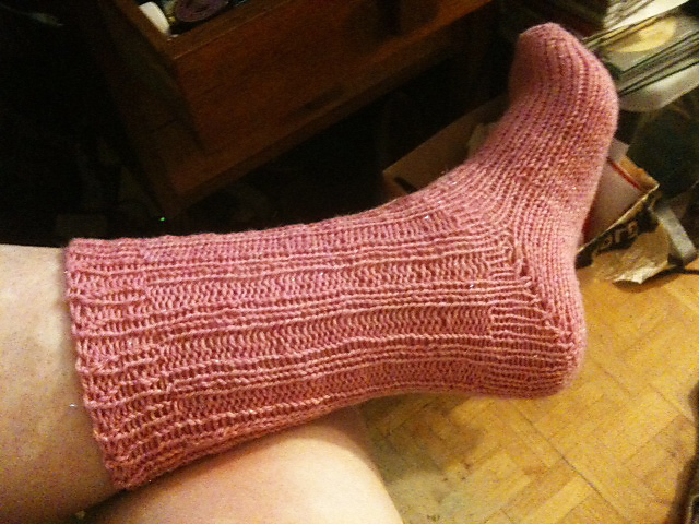 Ravelry: Deb's Almost-Easy Toe-Up Sock pattern by Deb Wunder