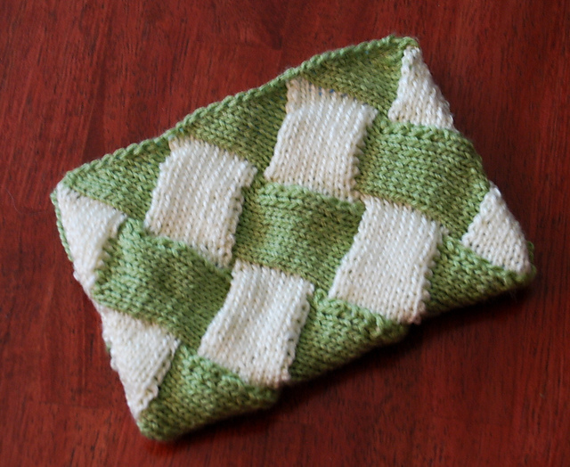 Ravelry: Entrelac Pouch pattern by Sarah E. White
