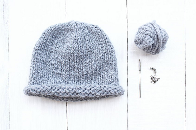 Ravelry: Simple Baby Hat pattern by for the love of knitwear