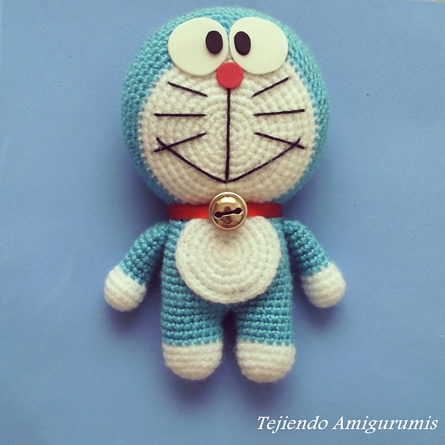 Ravelry: Doraemon amigurumi pattern by Tejiendo Amigurumis