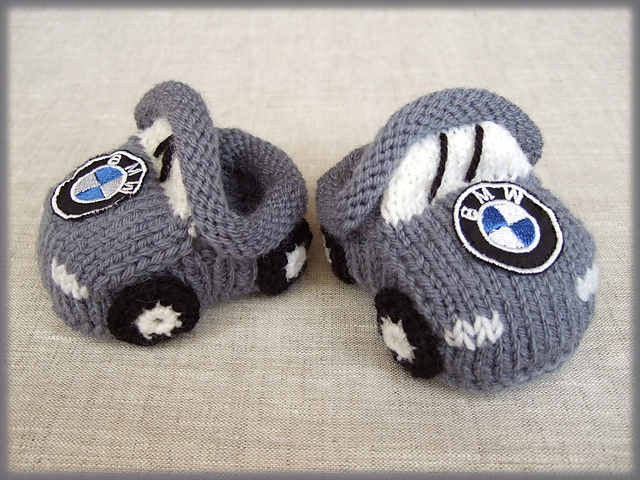 Ravelry: oxana's BMW car baby booties