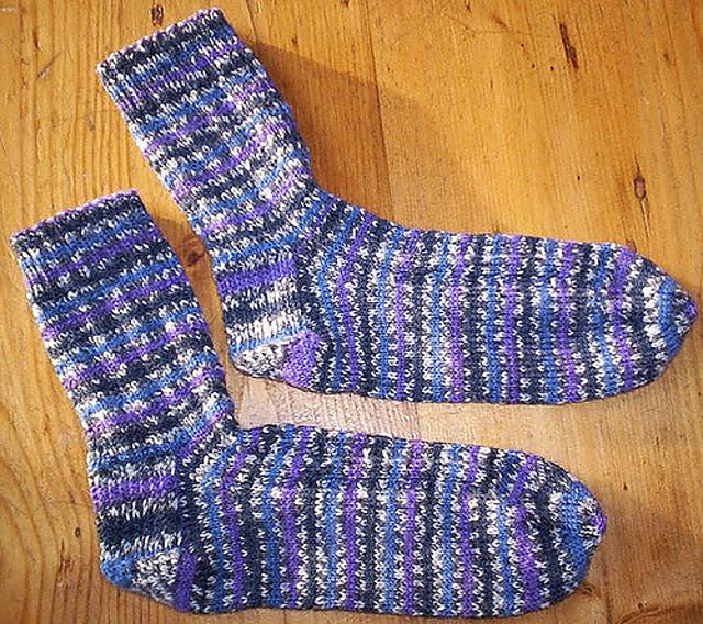 Ravelry: Cable Rib Socks pattern by Jenny Occleshaw