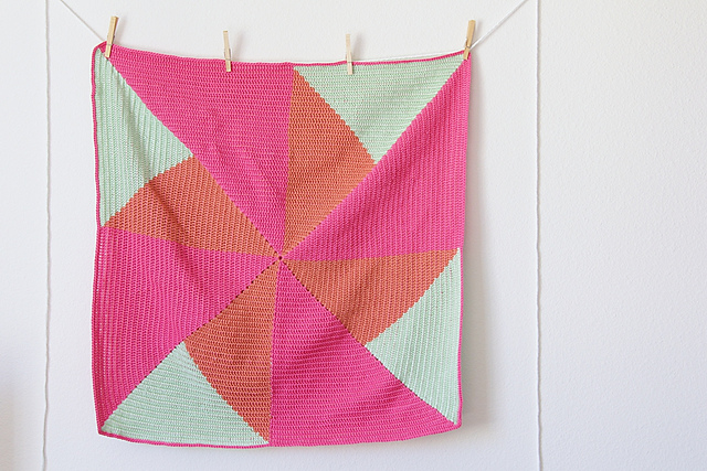 Ravelry: Pinwheel Crochet Blanket pattern by Paige Fritsche
