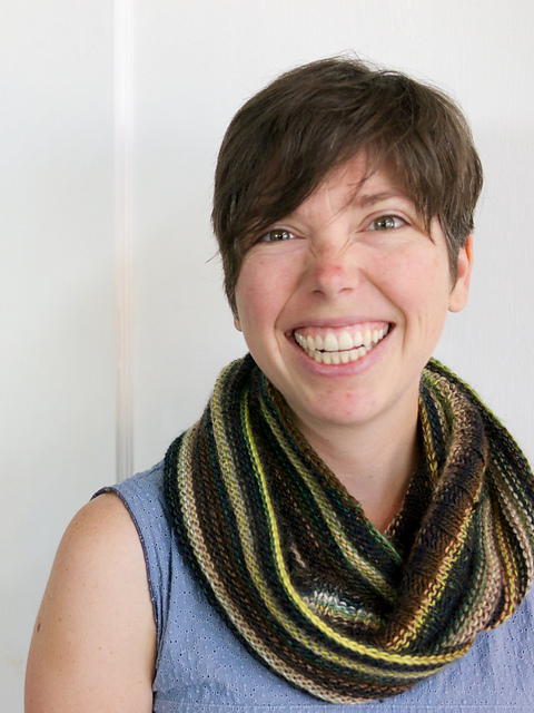 Ravelry: Here and There Cowl pattern by Sally Palin