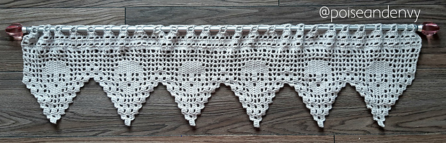 Ravelry: Sweetly Morbid Skull Valance pattern by Persephonaliac