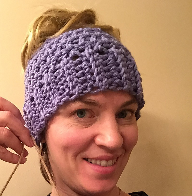 Ravelry: Messy Bun Hat pattern by Laura Groff