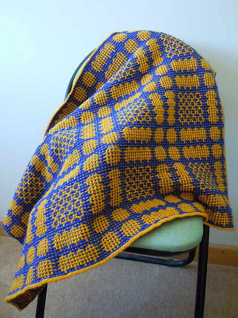 Ravelry: Welsh Tapestry Blanket (Caernarfon) pattern by Paul Jones