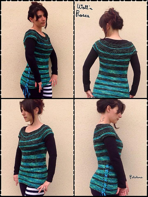 Ravelry: Woll'N Roses pattern by Palaluna