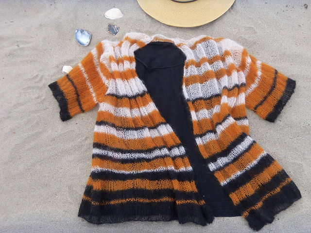 Ravelry: Scallop Swing Jacket pattern by Palm Tree Designs