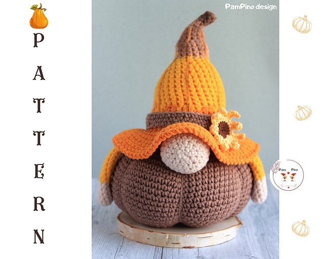 Ravelry: Pumpkin gnome pattern by Nazeli Tadevosyan