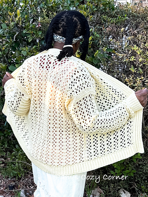 Ravelry: Primrose Lace Cardigan pattern by Pamela Kuloba