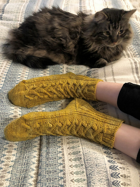 Ravelry: Flock Socks pattern by Pam Sluter