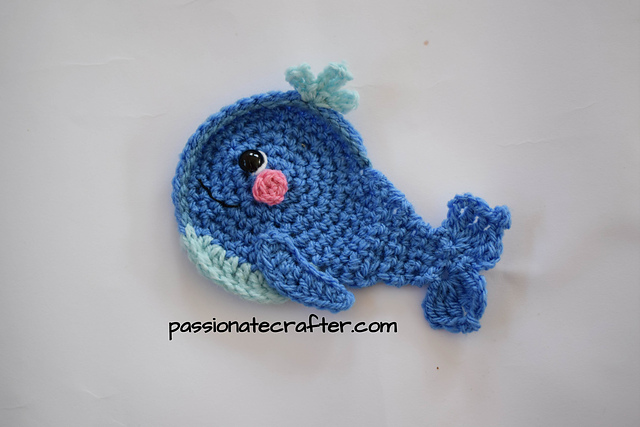 Ravelry: Whale applique pattern by Tidzhen Gyuldzhu