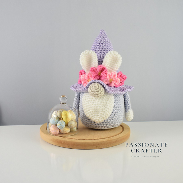 Ravelry: Easter bunny gnome pattern by Tidzhen Gyuldzhu