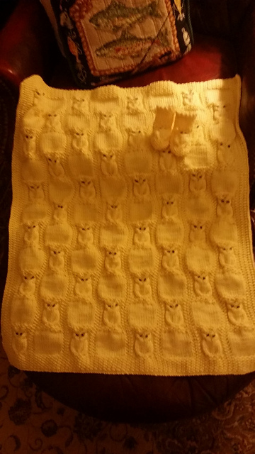 Ravelry: Owls in a Blanket Set pattern by Elizabeth Franzen