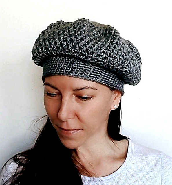 Ravelry: Puff Stitch Tam Hat pattern by chez pascale