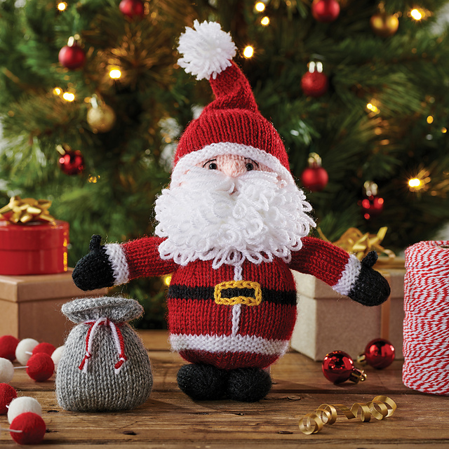 Ravelry: Cuddly Santa Toy pattern by Amanda Berry