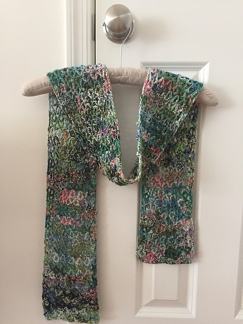 Ravelry: Delta Lace Scarf pattern by Karen Whooley