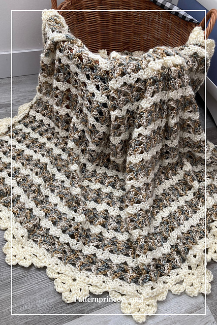Ravelry: Timeless Elegance Blanket pattern by Pattern Princess