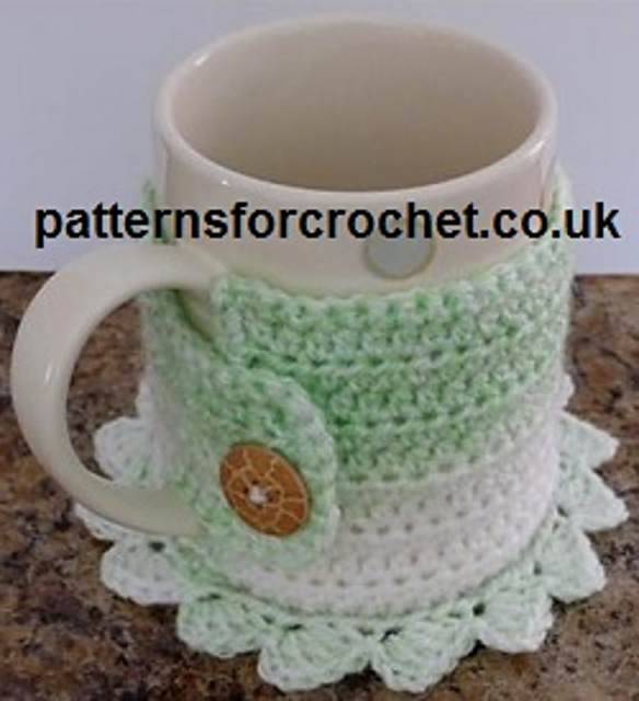 Ravelry: PFC58 Coaster Mug Cosy pattern by Crochet 'n' Create