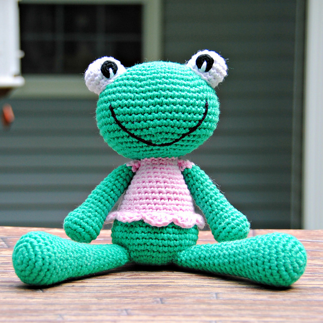 Ravelry: patti07's Frenchie the Frog