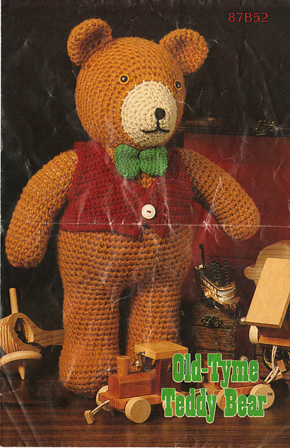 Ravelry: Old Tyme Teddy Bear pattern by Annie's Attic