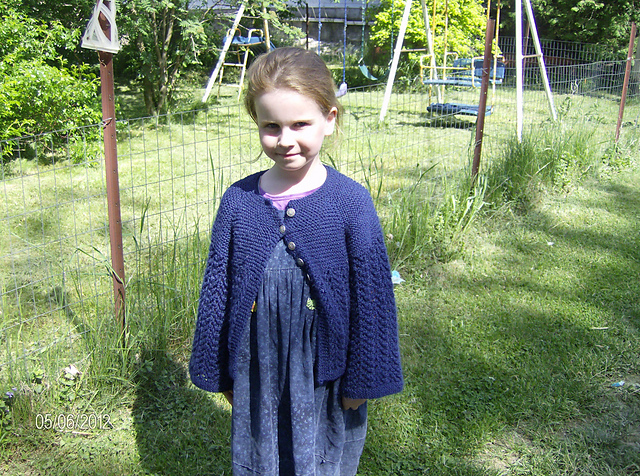 Ravelry: February Little Lady Sweater pattern by Paula Fletcher