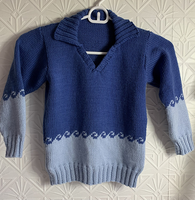 Ravelry: Little Wave Sweater pattern by Martin Storey