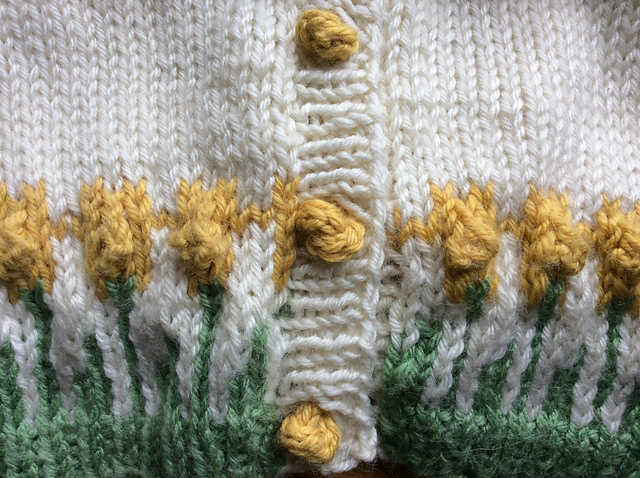 Ravelry: Daffodil Sweater and Hat Set pattern by Paula Herbert