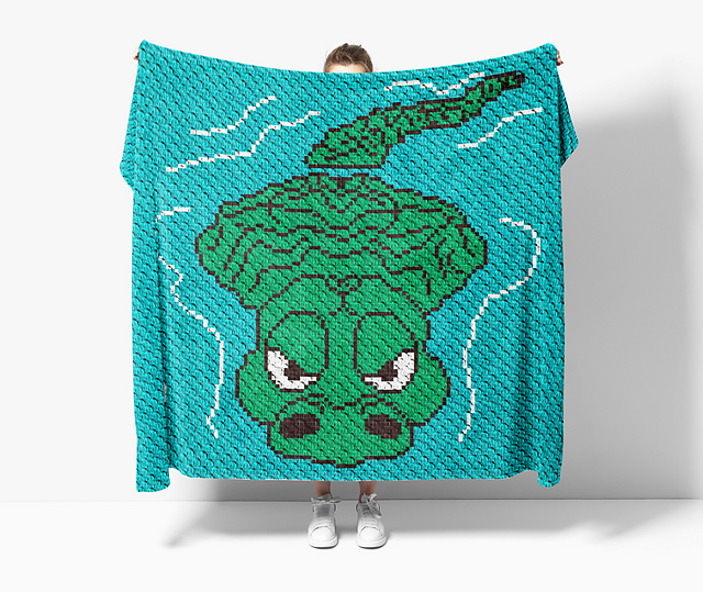 Ravelry: Alligator Blanket pattern by Paula van der Merwe
