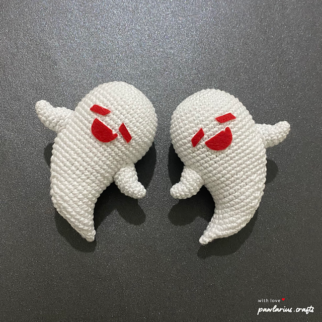 Ravelry: Boo Tao Hu Tao Ghost Genshin Impact pattern by PawlariusCrafts