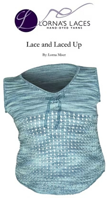 Ravelry: Lace and Laced Up pattern by Lorna Miser