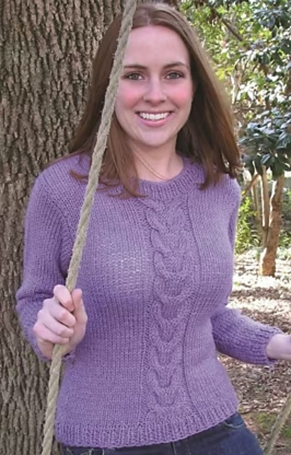 Ravelry: Heart Cable pattern by Universal Yarn