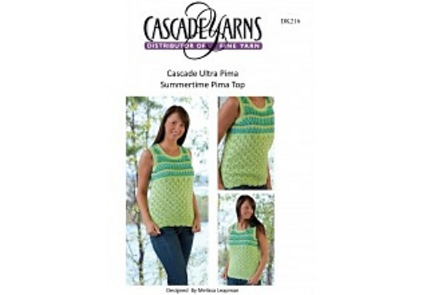 Ravelry: Summertime Pima Top pattern by Melissa Leapman