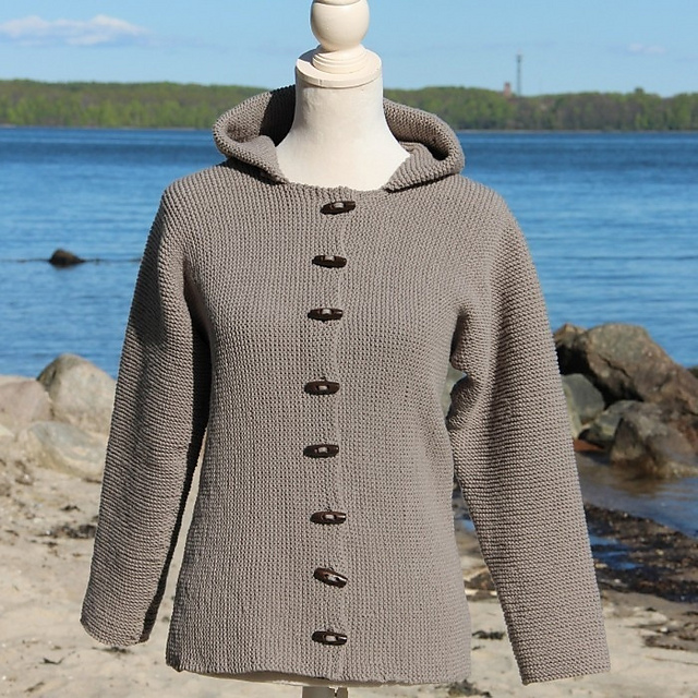 Ravelry: Hooded Jacket pattern by Go Handmade