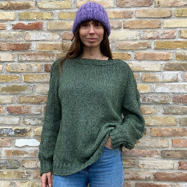 Ravelry: Amelia Sweater pattern by Hobbii Design