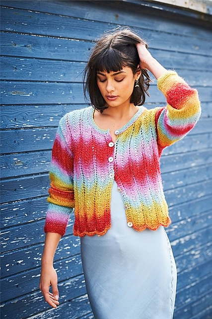 Ravelry: Lace cardigan pattern by Stylecraft Yarns