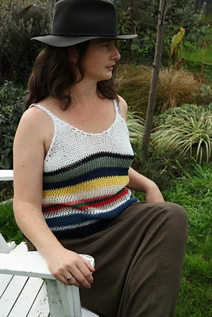 Ravelry: Striped Singlet P330 pattern by Lincraft