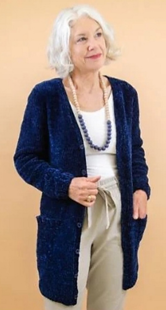 Ravelry: Longline Cardigan pattern by Lincraft