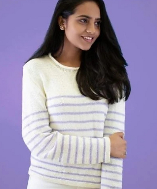 Ravelry: Striped Sweater P020 pattern by Lincraft