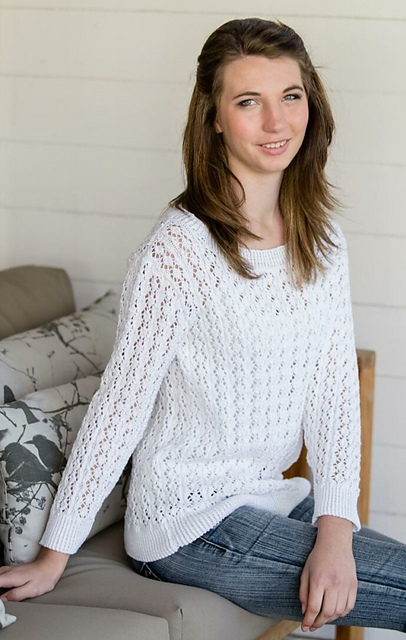 Ravelry: Lace Pullover 7582 pattern by Saprotex International Design Studio