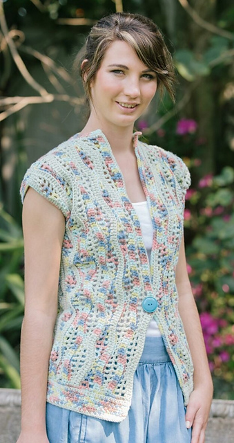 Ravelry: Sleeveless Jacket 7504 pattern by Saprotex International ...