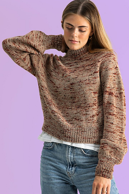 Ravelry: Something Simple Sweater Fraya2048 pattern by Vibe Ulrik