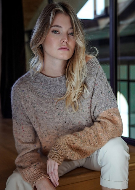 Ravelry: Tweed Sweater pattern by Laines du Nord