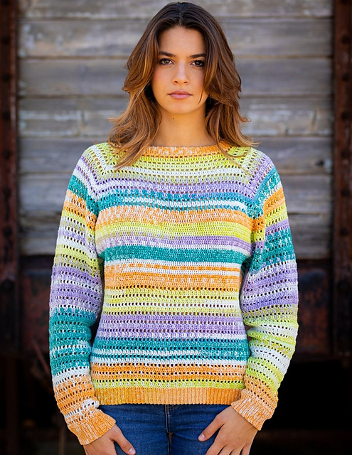 Ravelry: Spring Sweater pattern by Laines du Nord